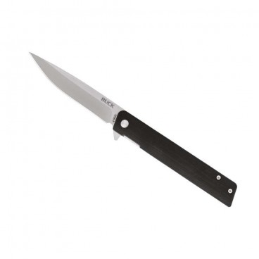 Couteau buck decatur g10 noir 0256bks - Roumaillac