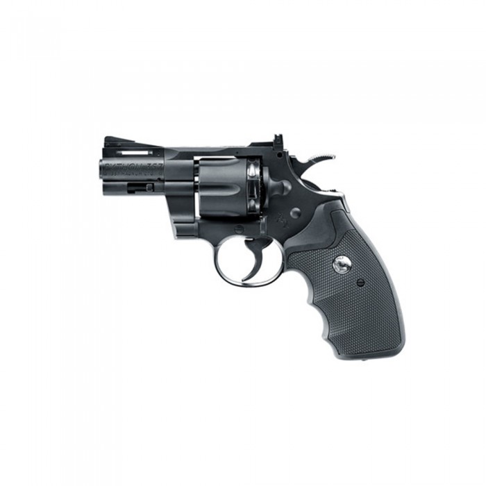 Revolver police python 357 magnum 2.5 noir a plomb