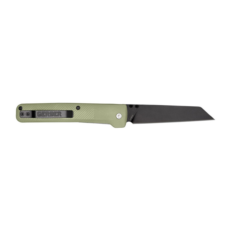Couteau gerber pledge lichen green - Roumaillac